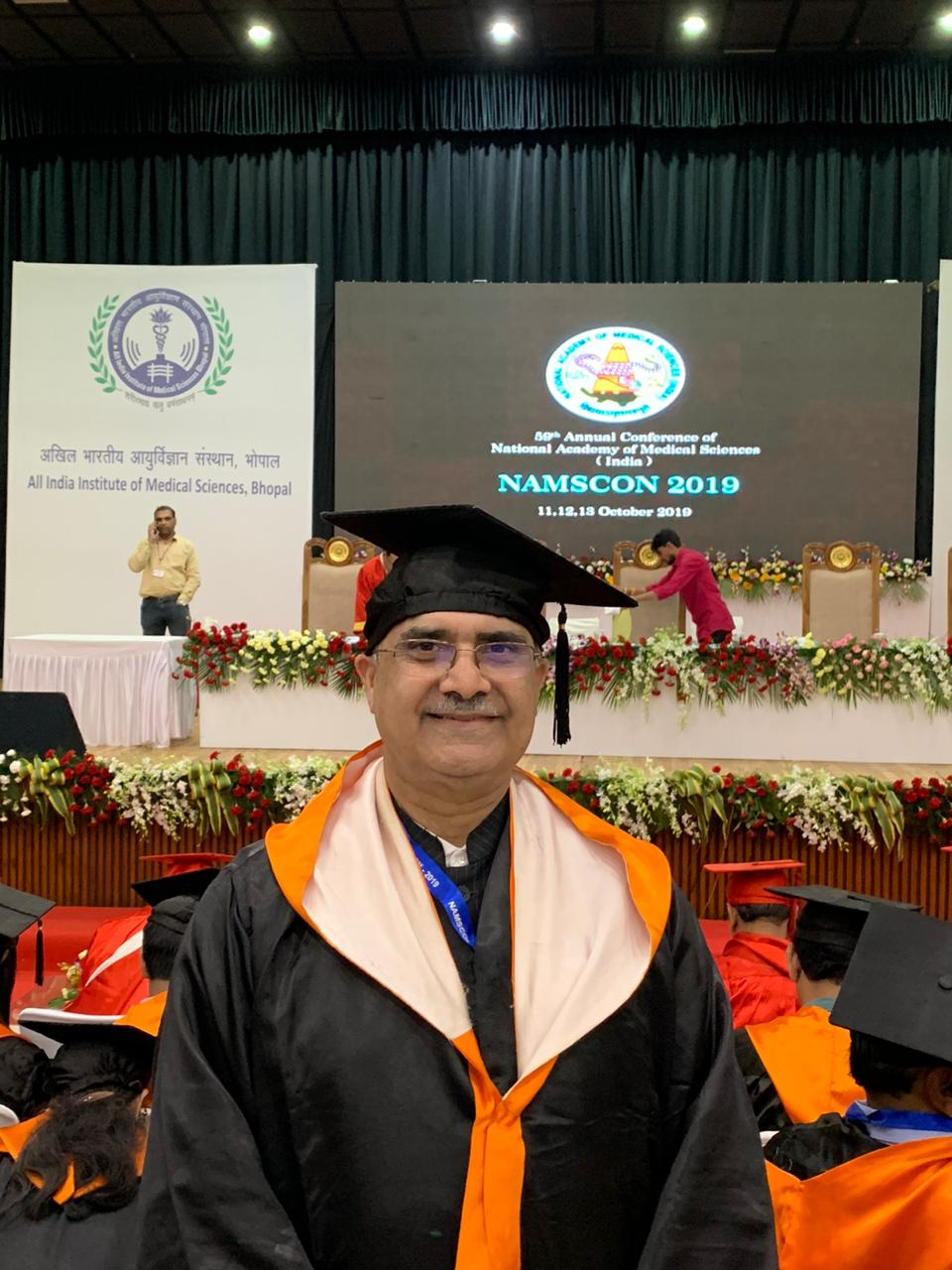 Dean Dr. R. K. Sharma awarded membership of prestigious NAMS – D. Y ...
