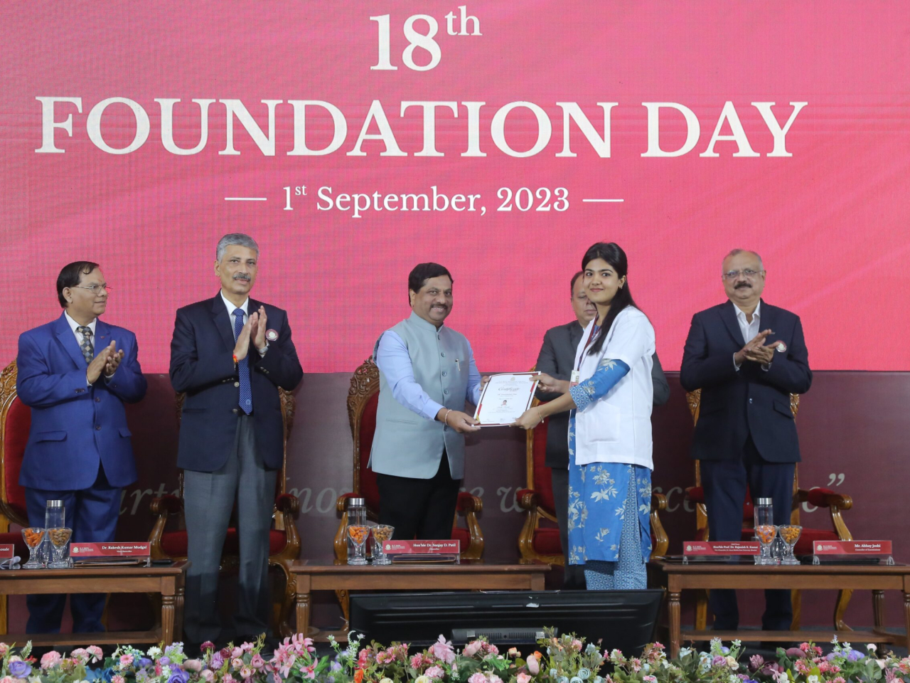 Foundation Day – D. Y. Patil Education Society (Deemed to be University)