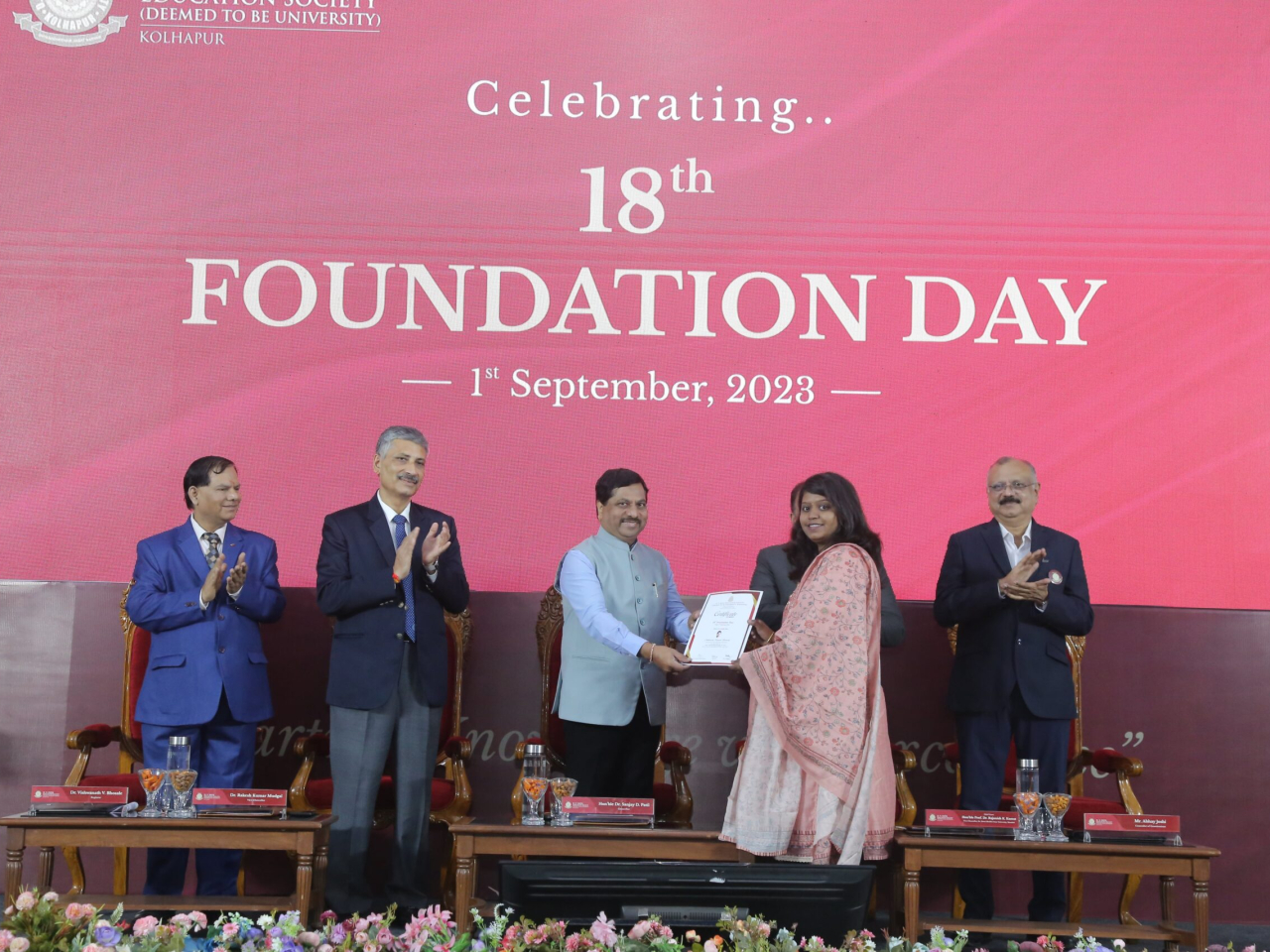 Foundation Day – D. Y. Patil Education Society (Deemed to be University)