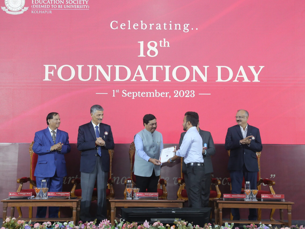 Foundation Day – D. Y. Patil Education Society (Deemed to be University)